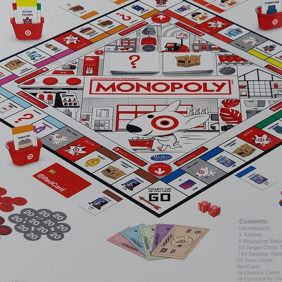 Hasbro | Toys | Limited Edition Target Monopoly Brand New | Poshmark
